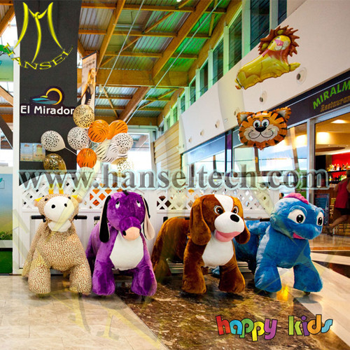 Hansel coin operated battery operated kids car animal mall rides mall ...